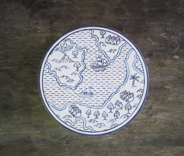 Hatbox Medium – Spice Islands – East Java & Co